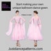 Ballroom Dance Dress Sewing Pattern, Standard Ballroom Dance Dress ...