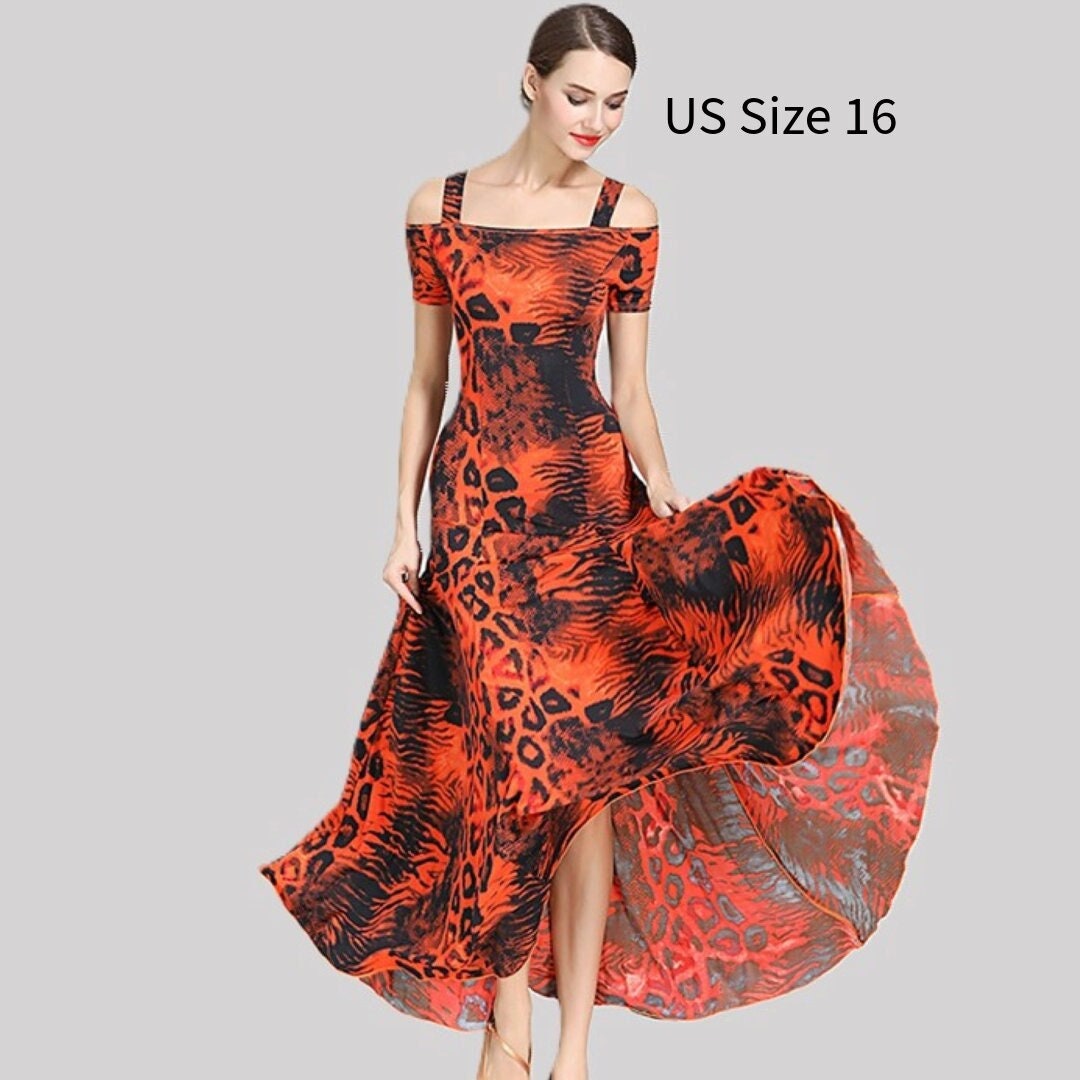 Ballroom Dance Dress Sewing Pattern, Standard Ballroom Dance Dress ...