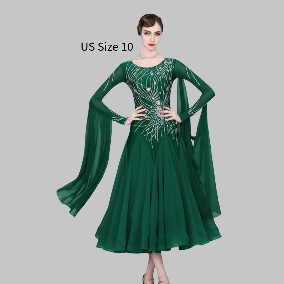 Ballroom Dance Dress Sewing Pattern, Standard Smooth Style (PDF Pattern ...