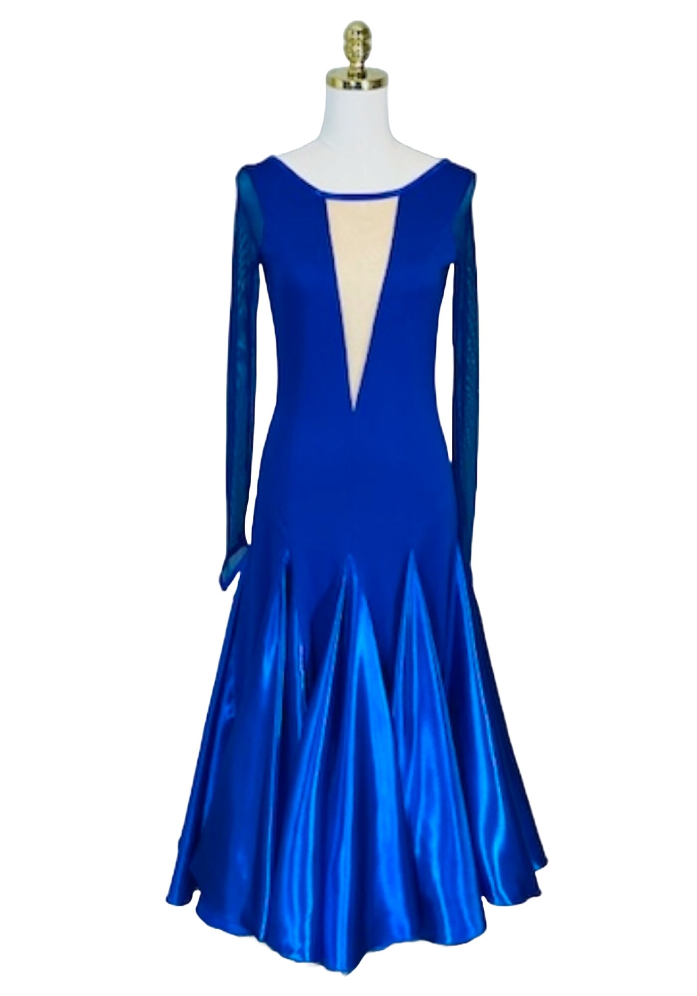 Ballroom Dance Dress Sewing Pattern, Standard Ballroom Dance Dress ...