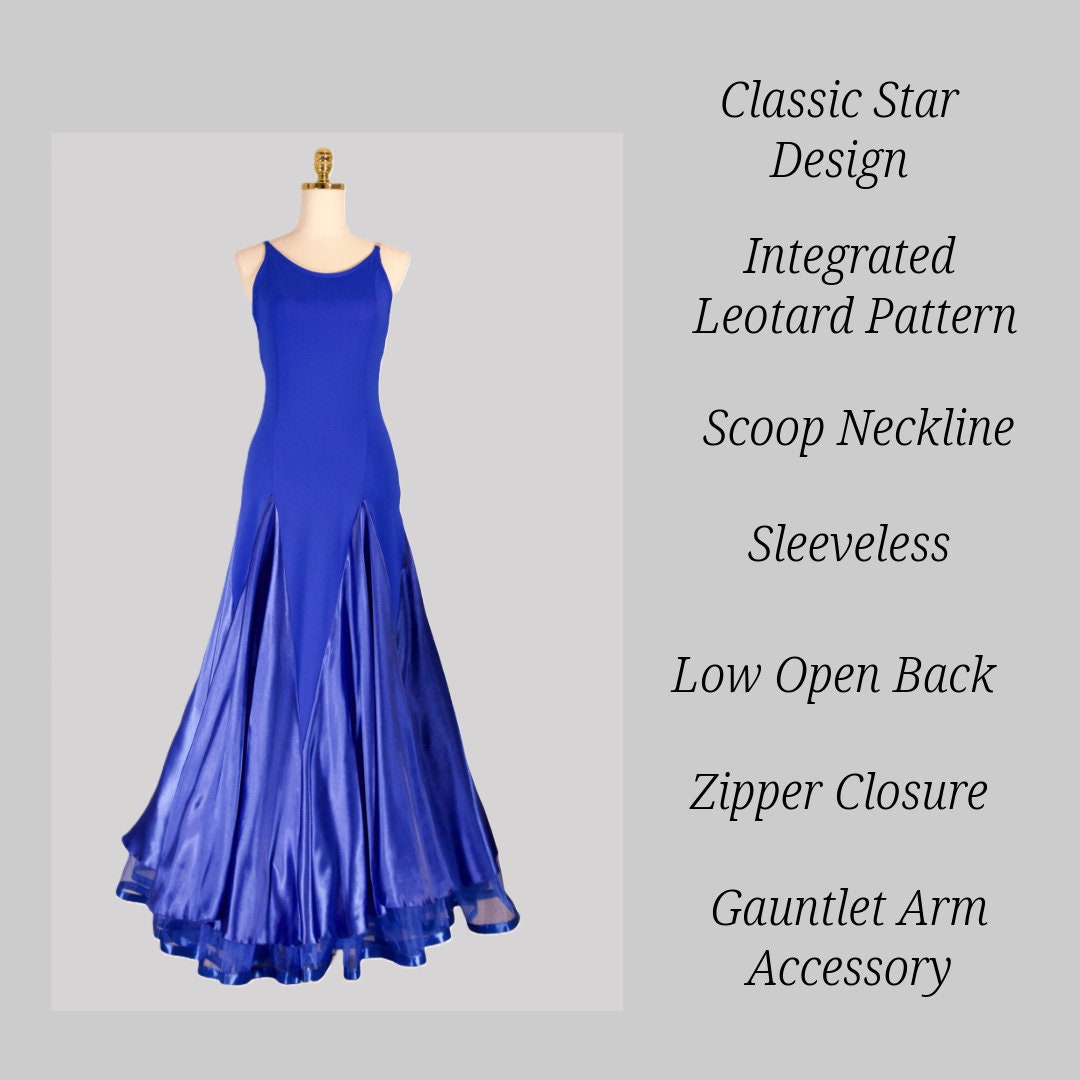 Ballroom Dance Dress Sewing Patternballroom Dance Dress Patterns, Dance ...