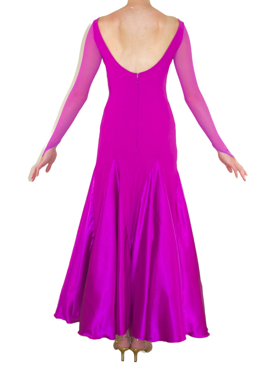 Ballroom Dance Dress Sewing Pattern, Standard Ballroom Dance Dress ...
