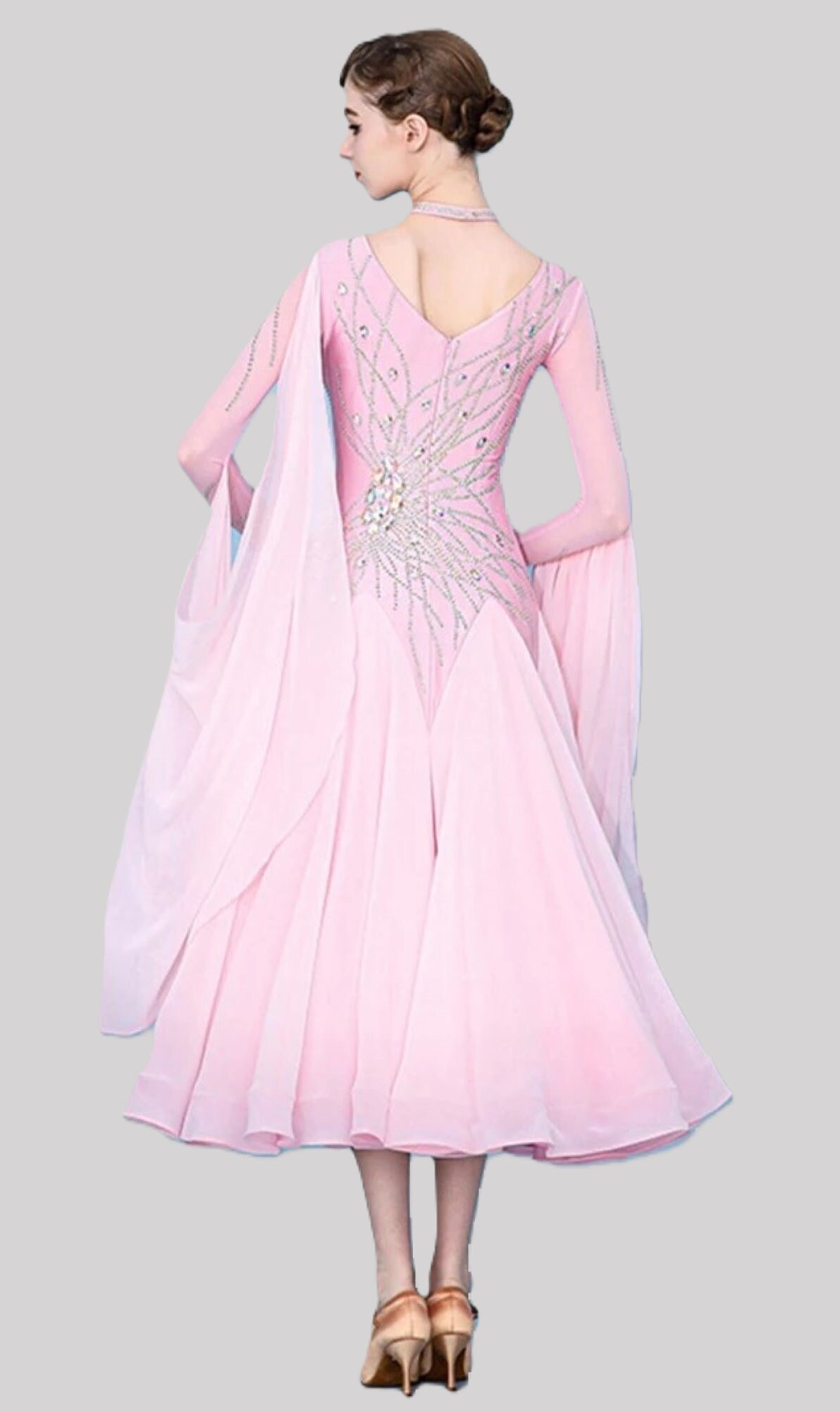 Ballroom Dance Dress Sewing Pattern, Standard Ballroom Dance Dress ...