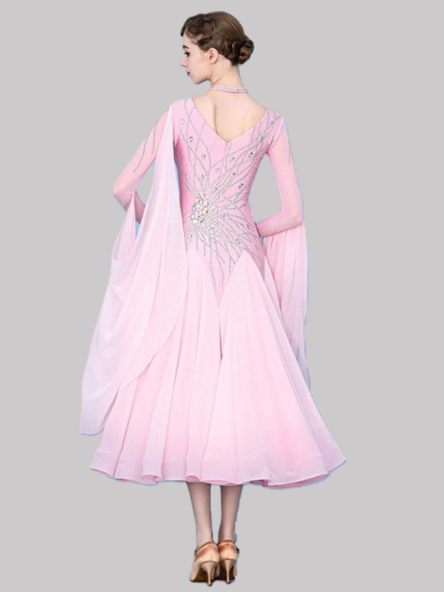 Ballroom Dance Dress Sewing Pattern, Standard Ballroom Dance Dress ...