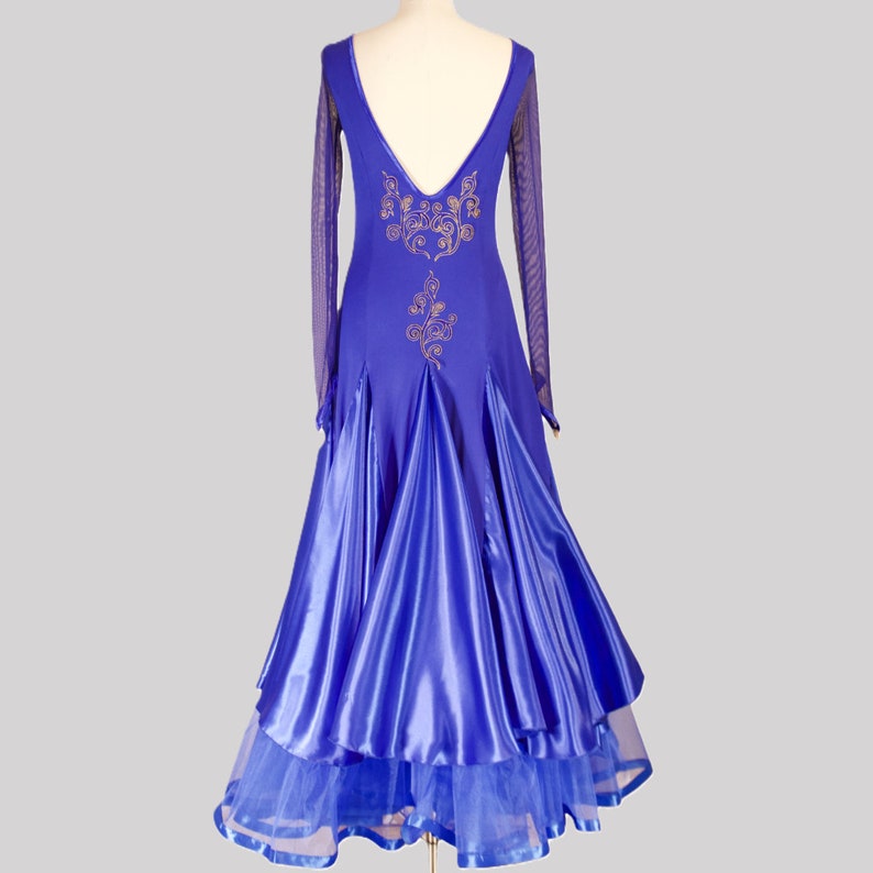 Ballroom Dance Dress Sewing Pattern, Standard Ballroom Dance Dress ...