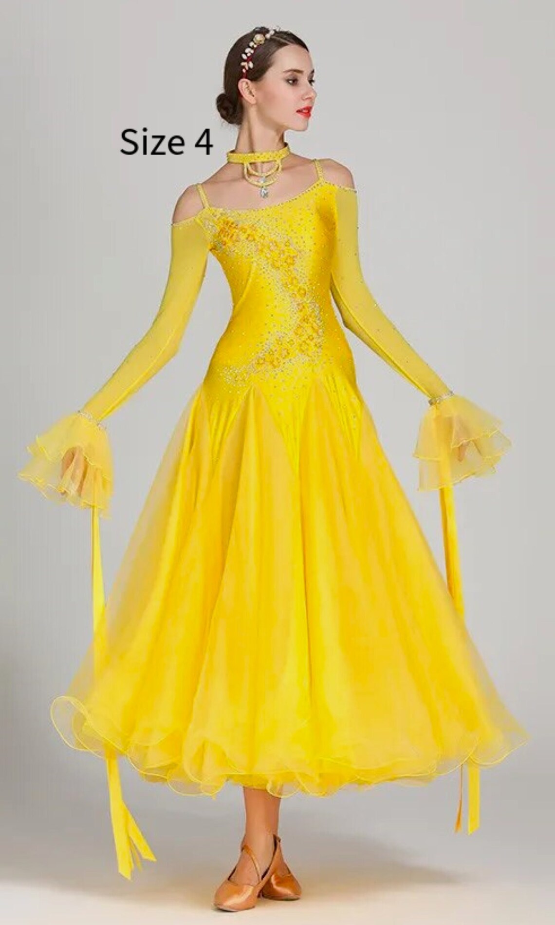 Ballroom Dance Dress Sewing Pattern, Standard Ballroom Dance Dress ...