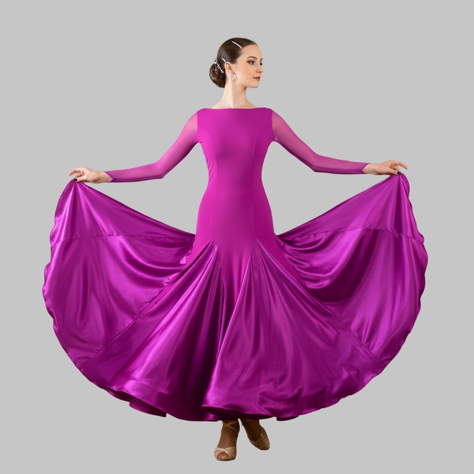 Ballroom Dance Dress Sewing Pattern, Ballroom Dance Dress PDF Pattern ...