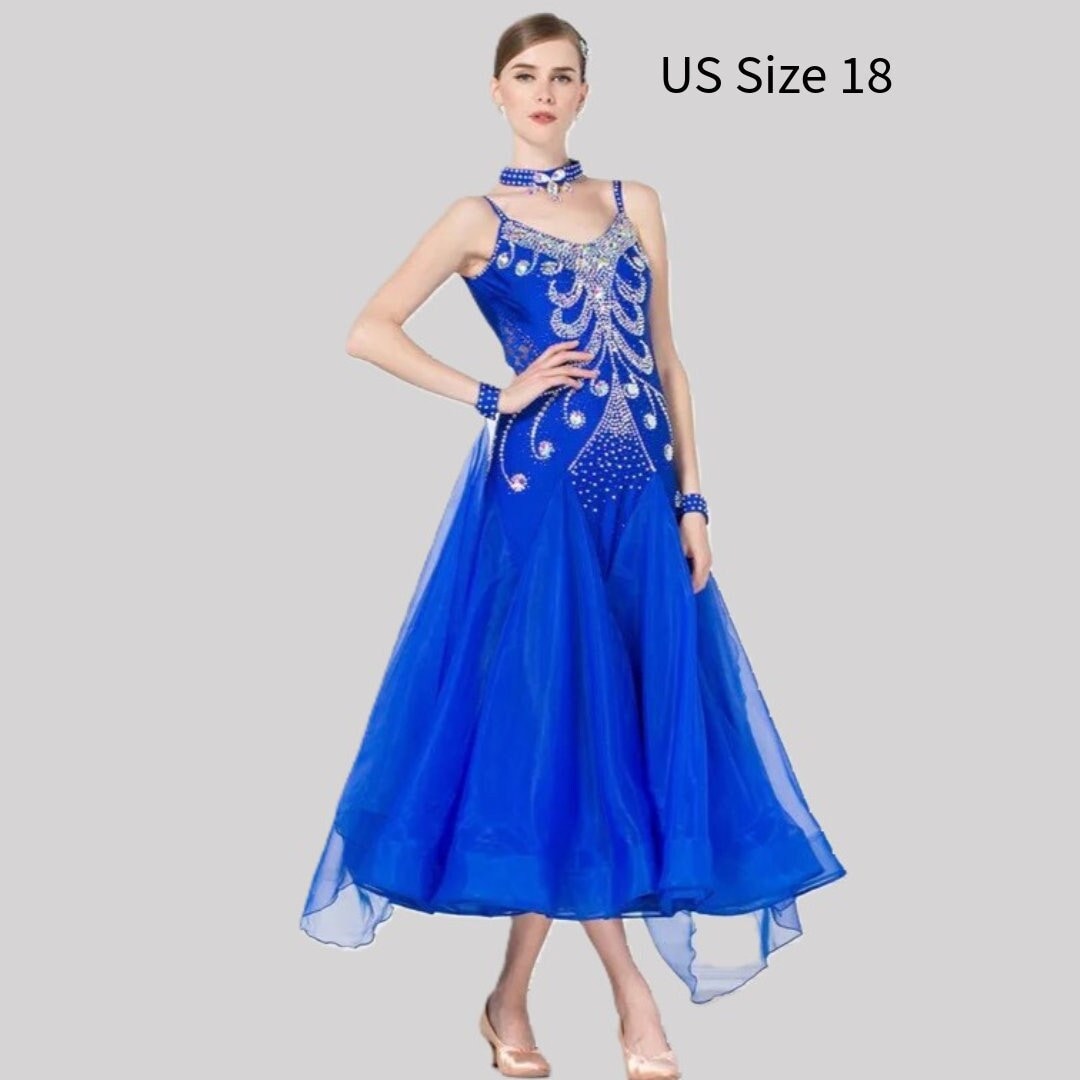 Ballroom Dance Dress Sewing Pattern, Standard Ballroom Dance Dress ...