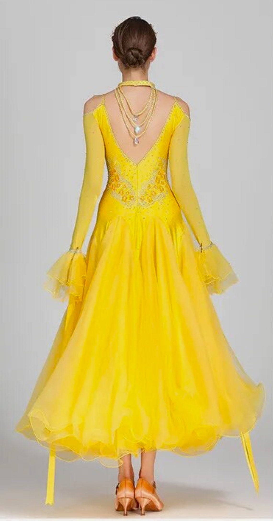 Ballroom Dance Dress Sewing Pattern, Standard Ballroom Dance Dress ...