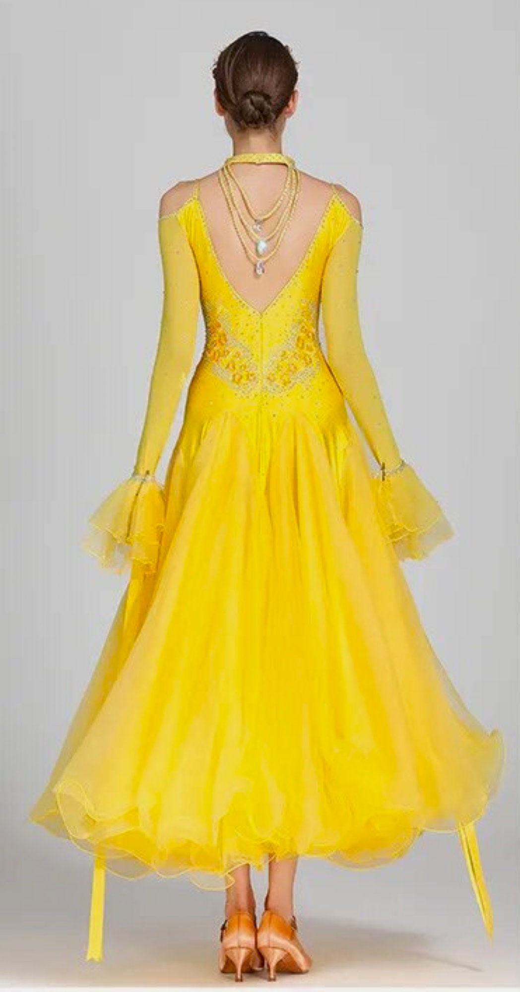 Ballroom Dance Dress Sewing Pattern, Standard Ballroom Dance Dress ...