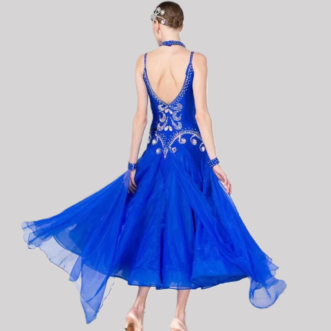Ballroom Dance Dress Sewing Pattern, Standard Ballroom Dance Dress ...