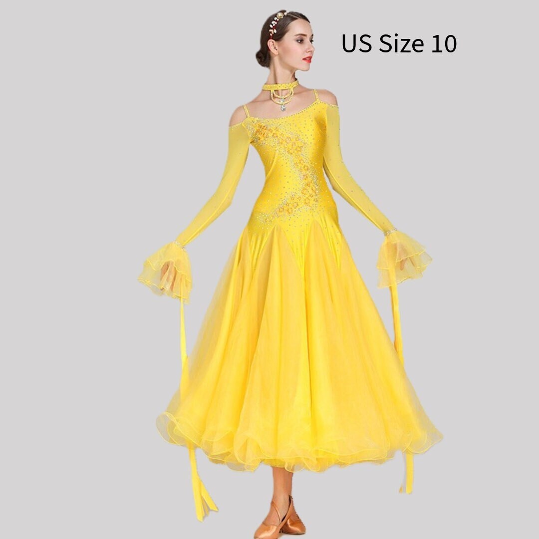 Ballroom Dance Dress Sewing Pattern, Standard Ballroom Dance Dress ...