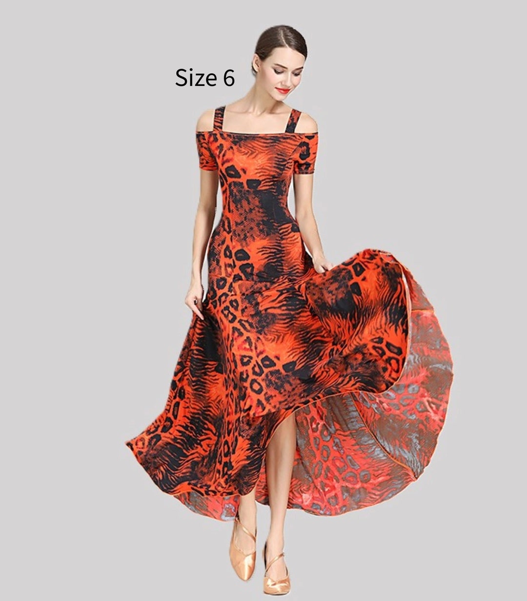 Ballroom Dance Dress Sewing Pattern, Standard Ballroom Dance Dress ...