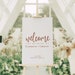 Brown and Beige Wedding Welcome Sign With Variation - Editable Welcome ...