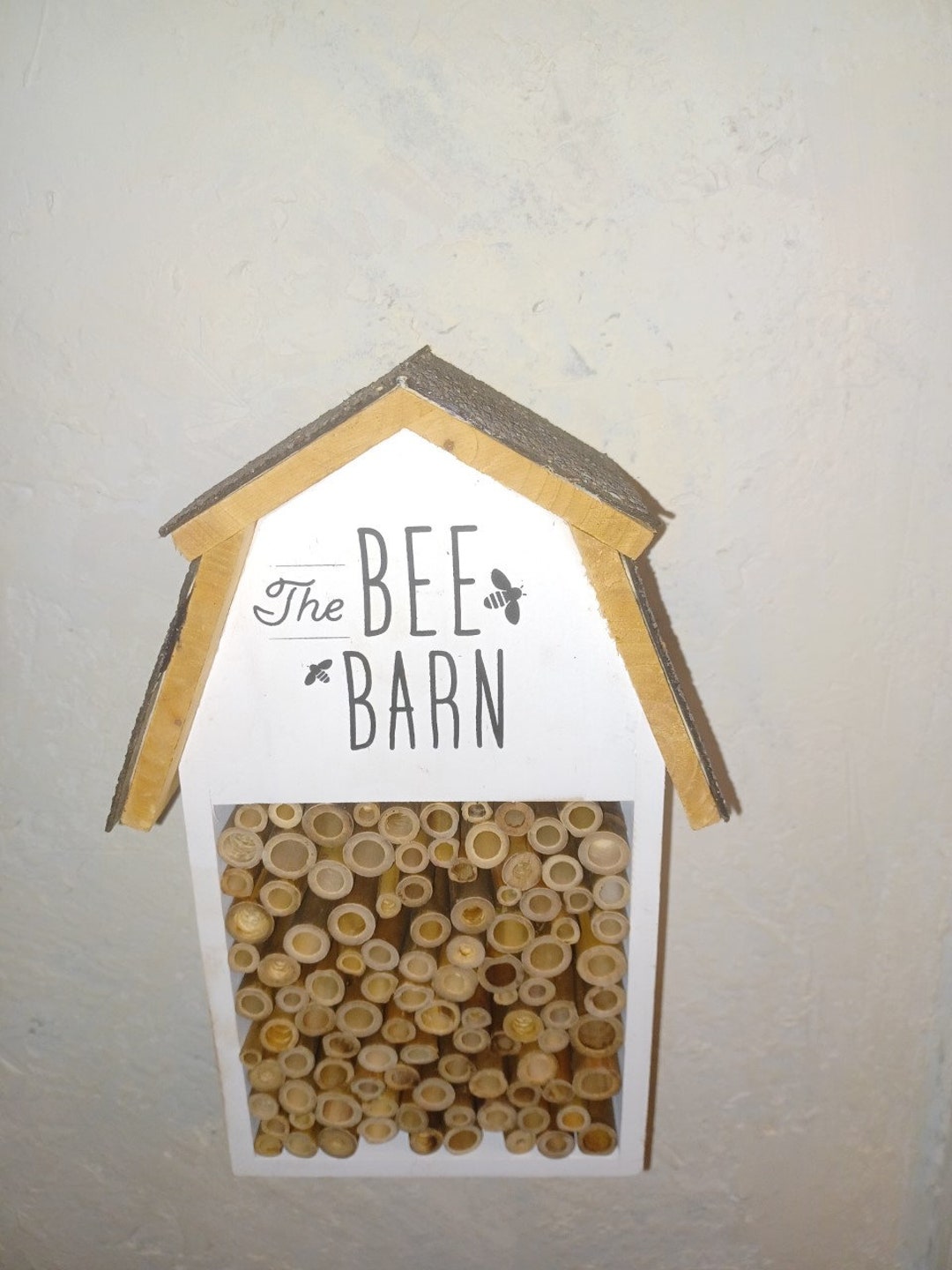 Bee Barn- Pollinator House- Leaf Cutter & Mason Bees -beneficial ...