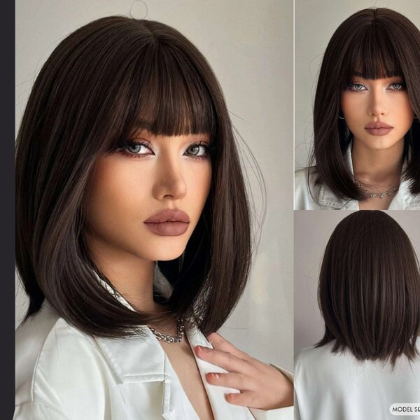 Synthetic Wigs - Etsy