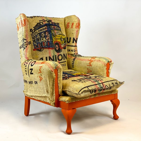 Wingback Chair - Etsy