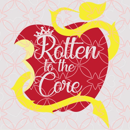 Descendants Apple SVG Files - Etsy