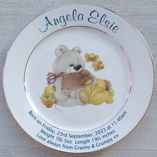Birth Plates - Etsy