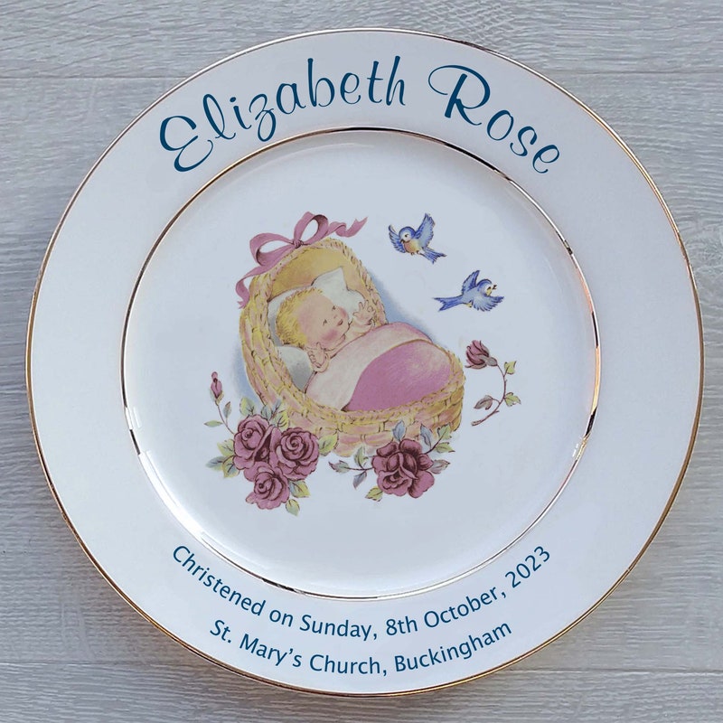 Birth Plates - Etsy