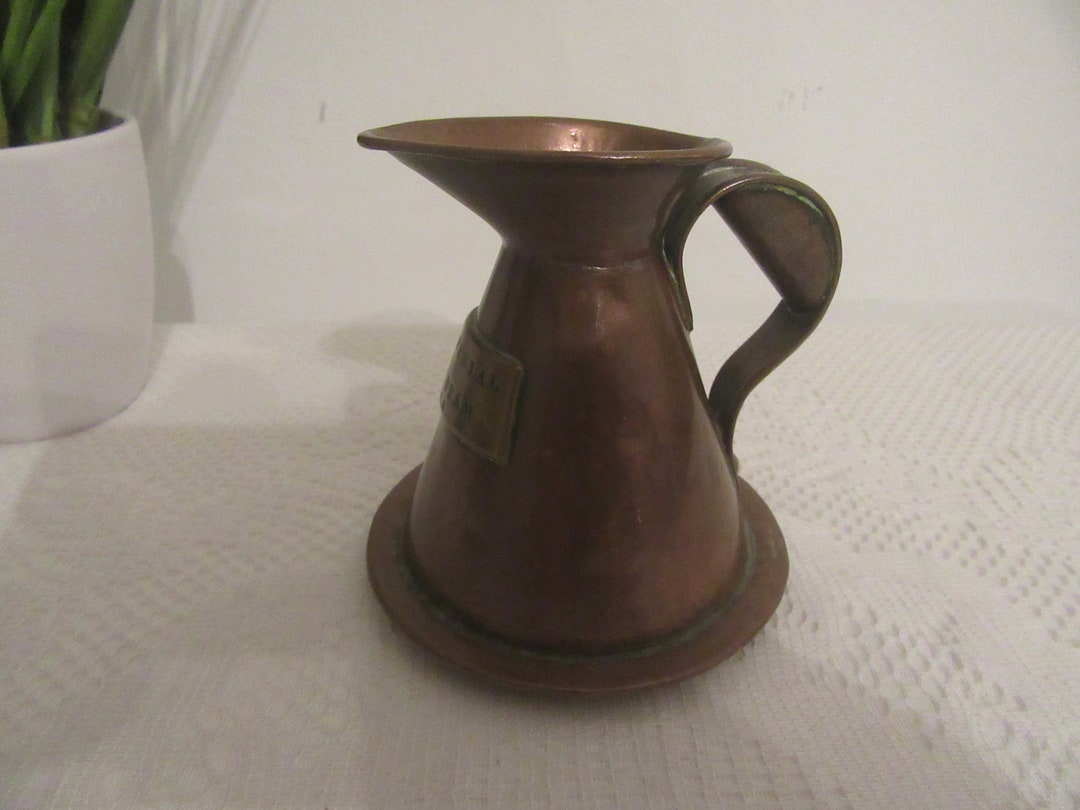 Antique 1800s Scottish Copper Whisky Measuring Jug Imperial 1 Dram - Etsy