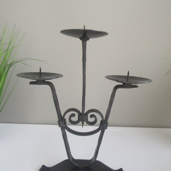 Hand Forged Candelabra - Etsy