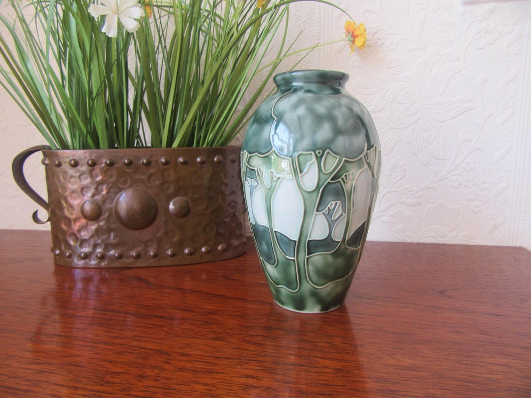 Vintage Studio Pottery Vase by Jane and Peter Mccormick. Tube Lined ...