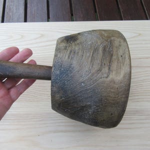 Antique Large Stonemasons Mallet / Wood Carvers ( Maul ) - Carvers ...