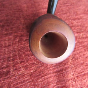 French Ropp 'jimmy' Cherrywood Smoking Tobacco Pipe Bent Poker Tobacco ...