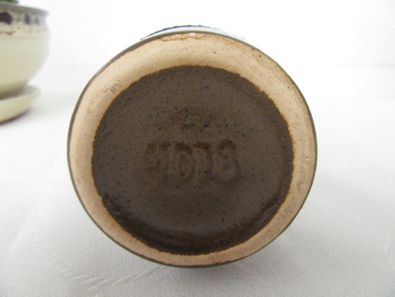 Vintage VEB Haldensleben Keramik Brown/cinnamon Vase Fat Vintage VEB Haldensleben Keramik Brown/cinnamon Vase Fat
