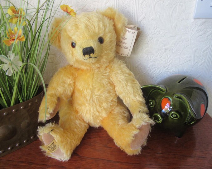 Merrythought Ironbridge Mohair Teddy Bear, John Lewis Collectible, 37cm ...