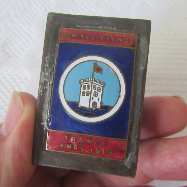 Antique Metal Match Holder - Etsy