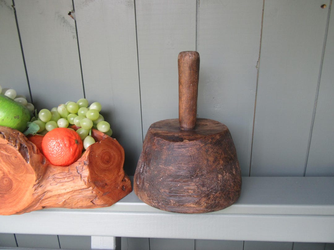 Antique Large Stonemasons Mallet / Wood Carvers ( Maul ) - Carvers ...