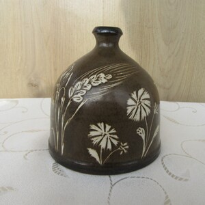 German Studio Pottery Vase,handmade Decorated by Artist and Signed CK ...