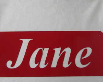 Jane Name Sign - Etsy
