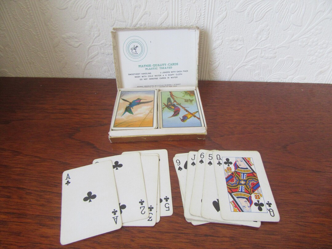 Piatnik Benno Products Playing Cards in Original Box. Complete Packs ...