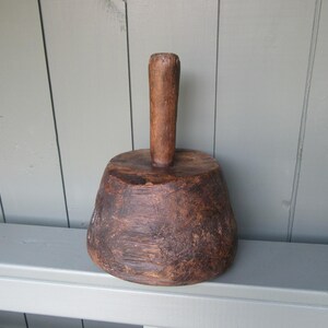 Antique Large Stonemasons Mallet / Wood Carvers ( Maul ) - Carvers ...