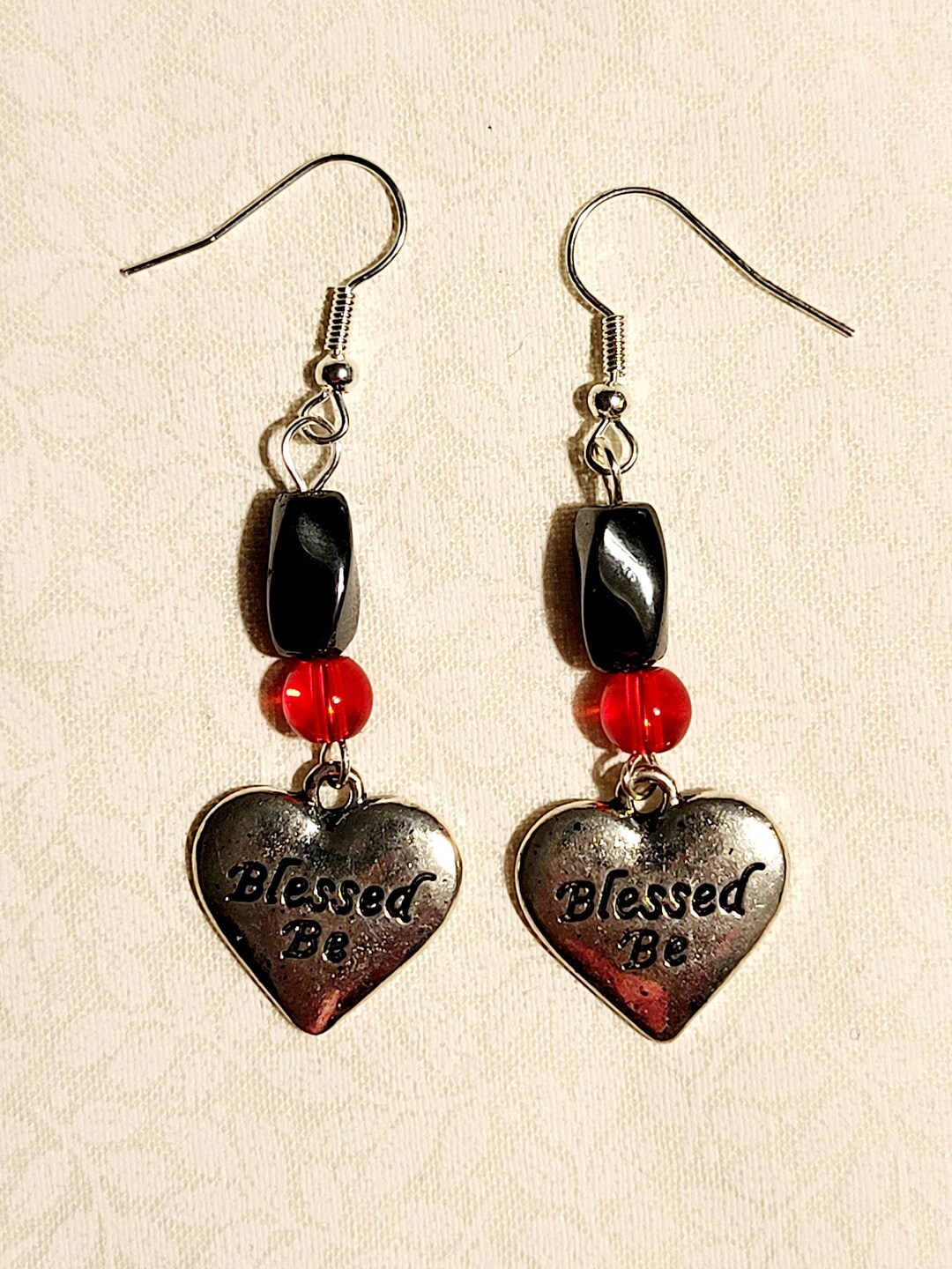 196 Wicca Blessing Charm With Black and Red Beads as Accent. Share Your ...