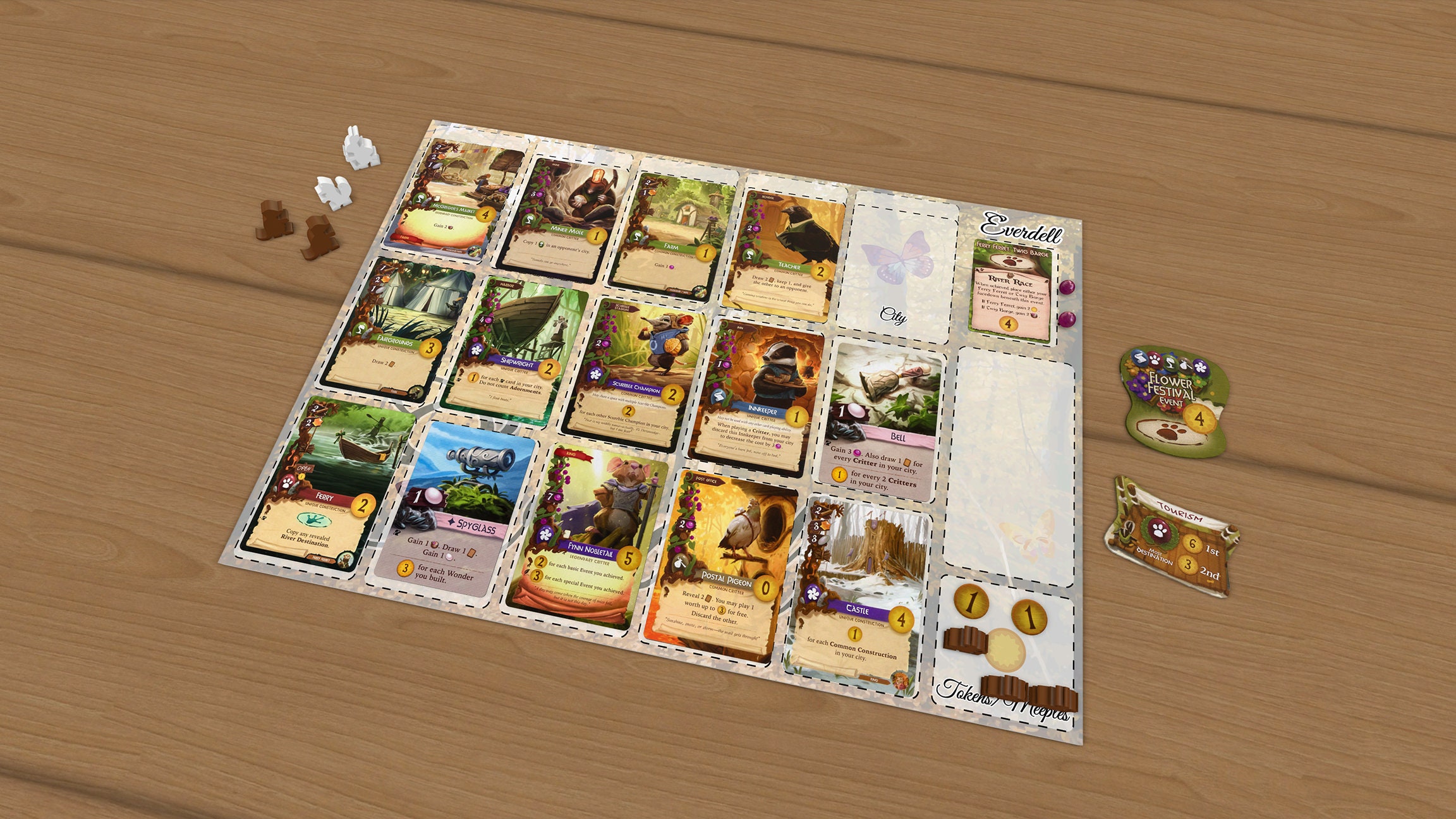 Everdell A3/A4 Player Mat Playmat Digital Download Only - Etsy Australia