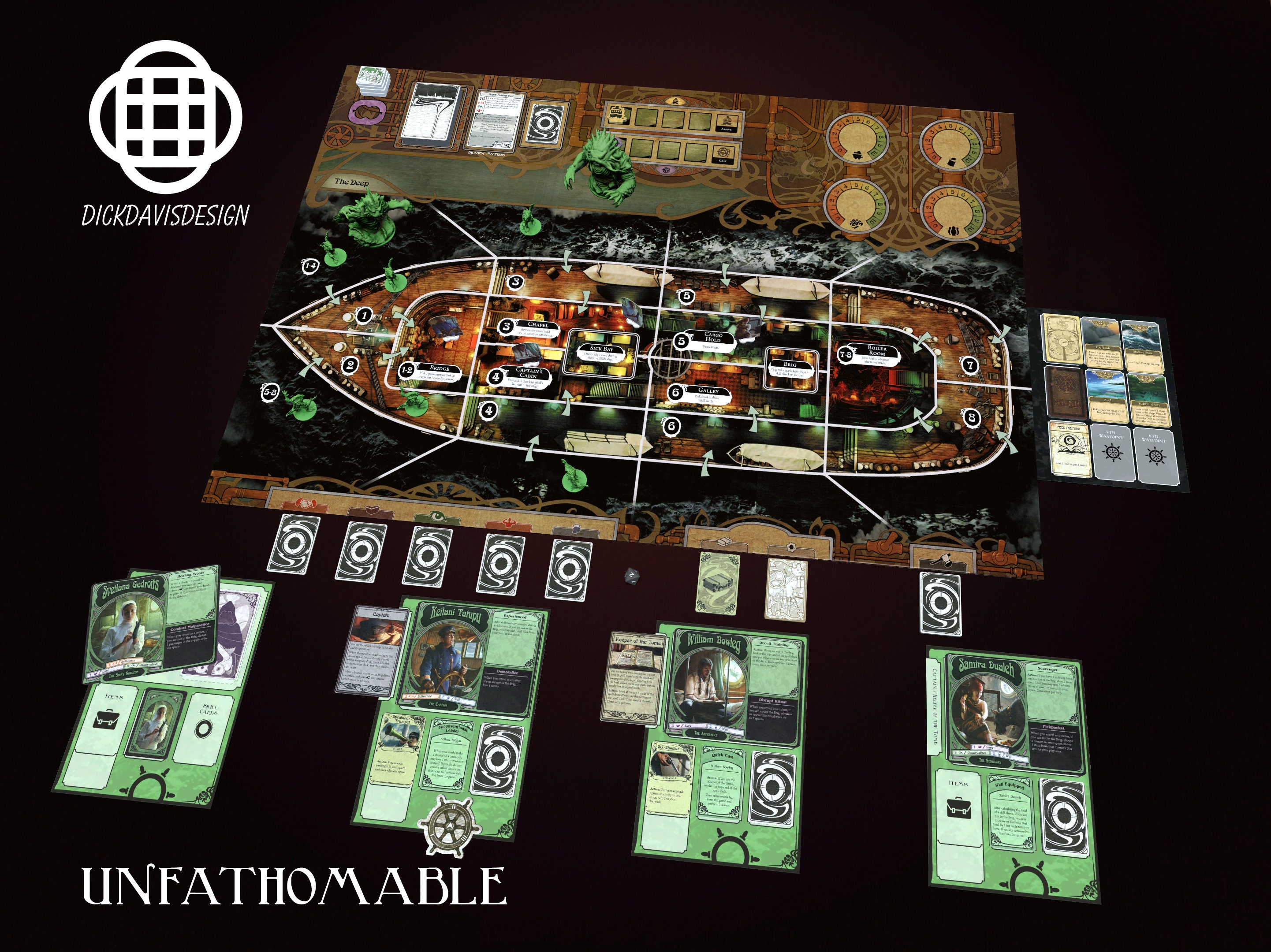 Unfathomable A4 Player Mats + Upgrades - Digital Download Only ...
