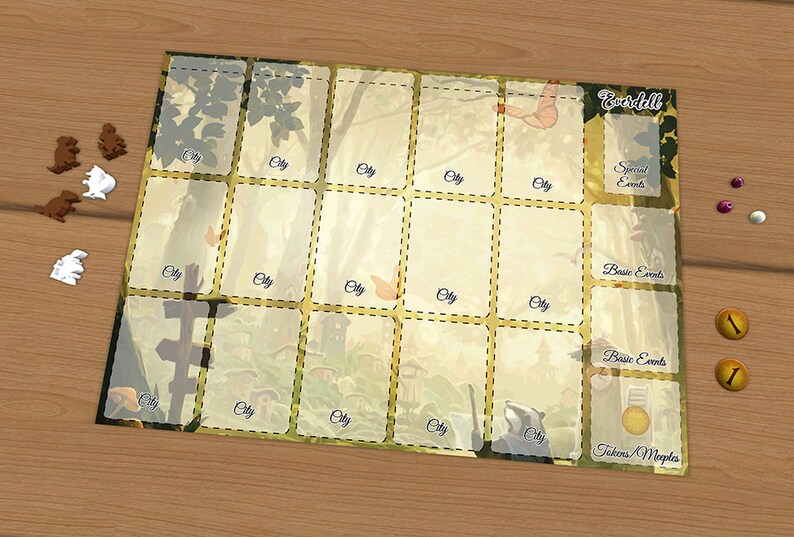 Everdell A3/A4 Player Mat Playmat Digital Download Only | Etsy