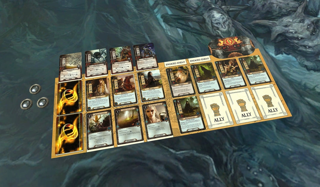 Lord of the Rings the Card Game Printable A4 Player Mat - Digital ...