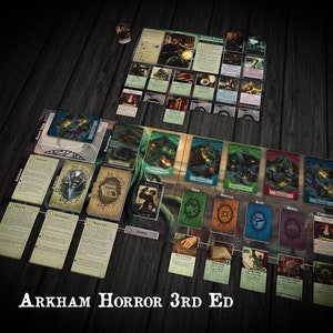 Arkham Horror 3rd Edition Player Mat & Card Display A4 - Digital ...
