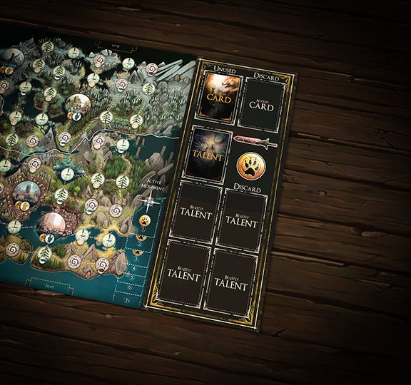 Beast Expansion Upgrade Printable A4 Player Mat Digital Download Only ...