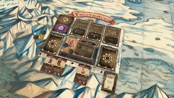 Frosthaven Printable A4 Player Mat & Wallpaper Digital | Etsy