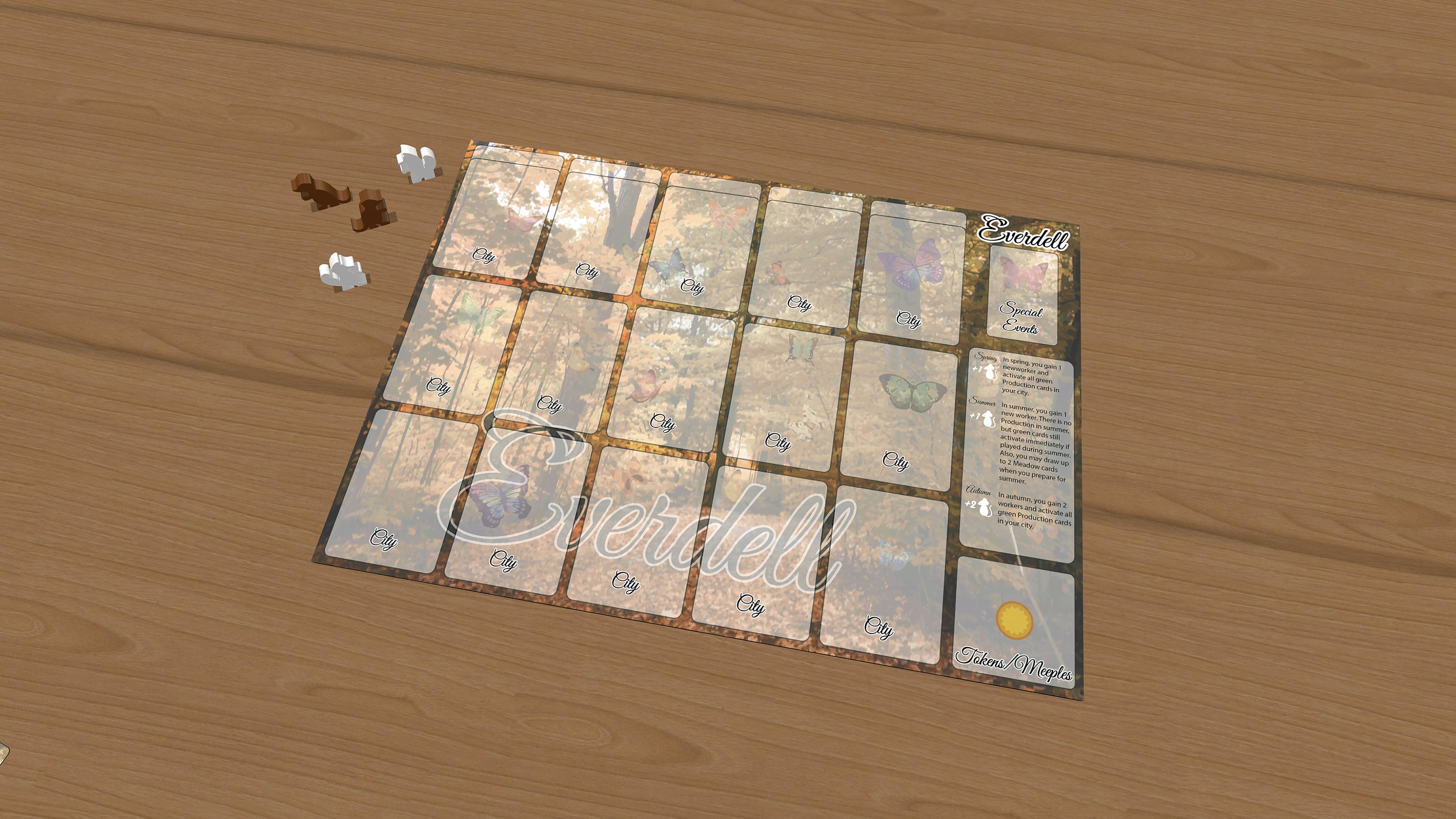 Everdell A3/A4 Player Mat Playmat - Digital Download Only - Unofficial ...