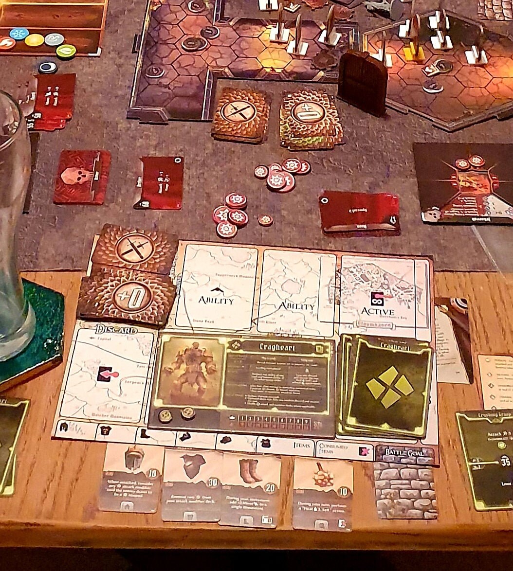 Gloomhaven Printable A4 Player Mat Playmat - Digital Download Only - Etsy