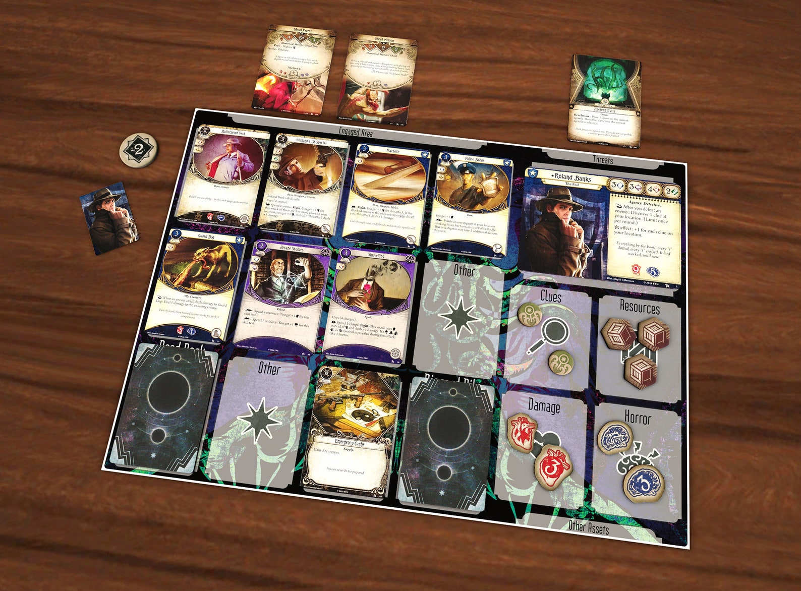 Arkham Horror Card Game LCG A3/A4 Player Mat Playmat - Téléchargement ...