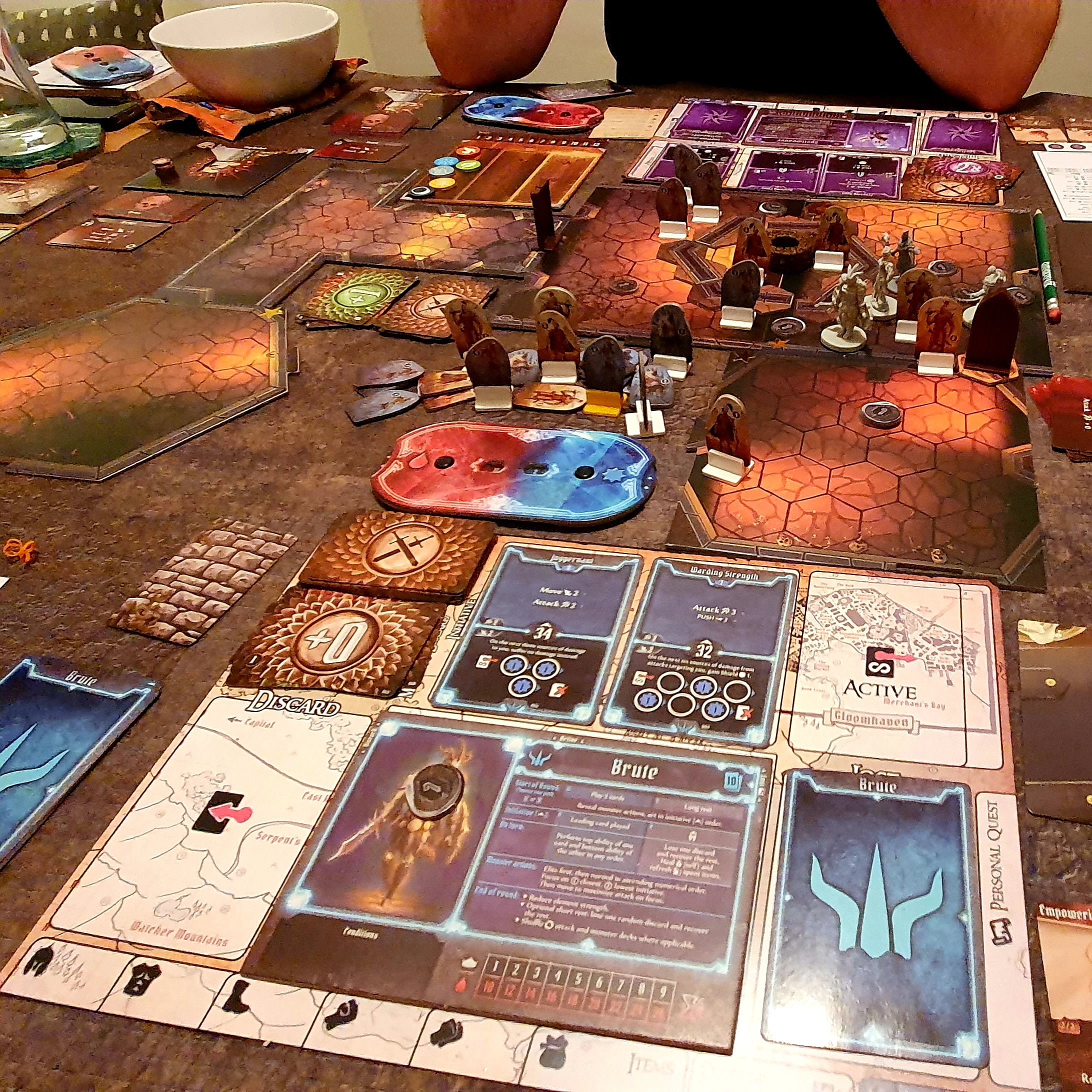 Gloomhaven Printable A4 Player Mat Playmat Digital Download | Etsy