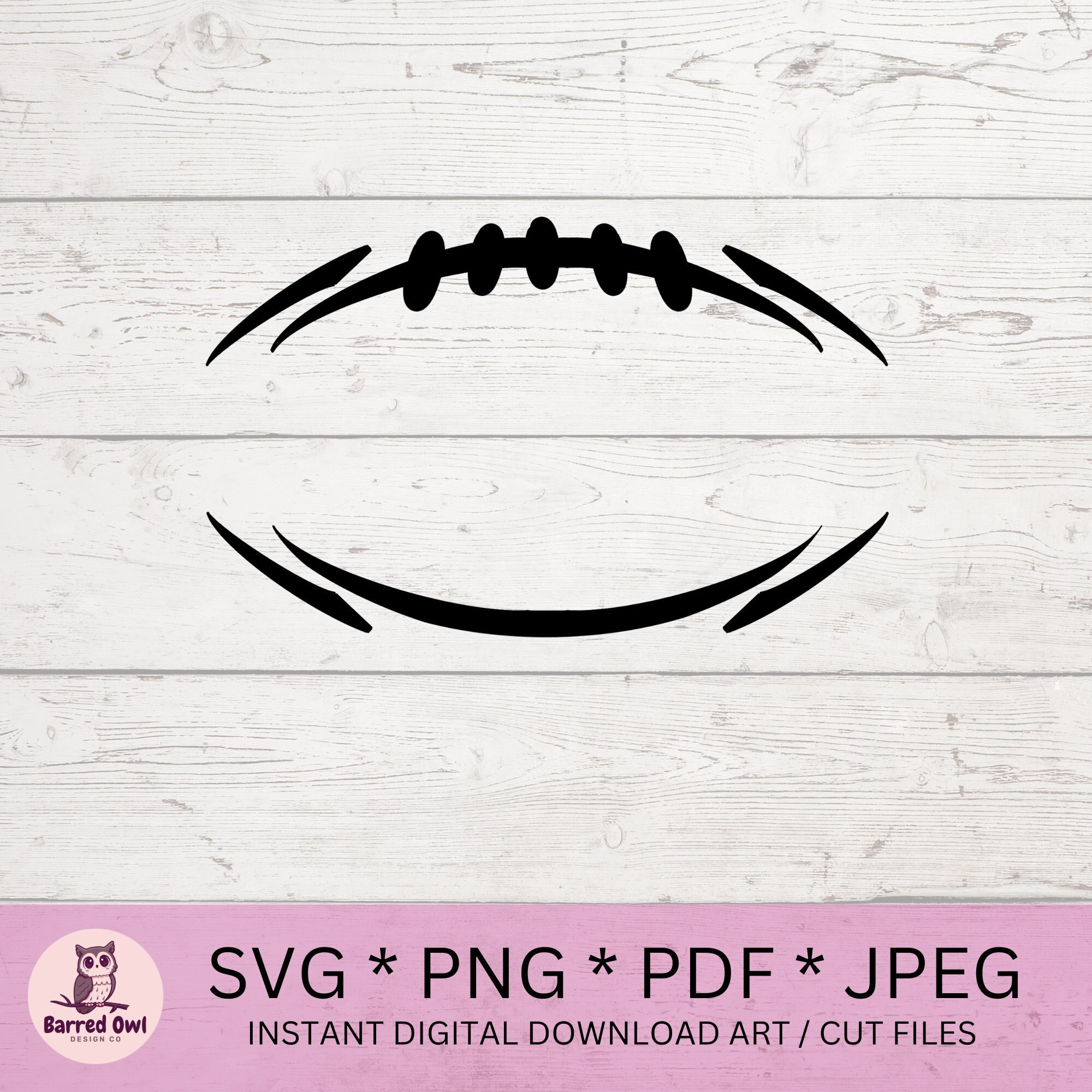 Football Outline SVG, Game Day, Digital Download, Cut File, Png, Jpeg ...